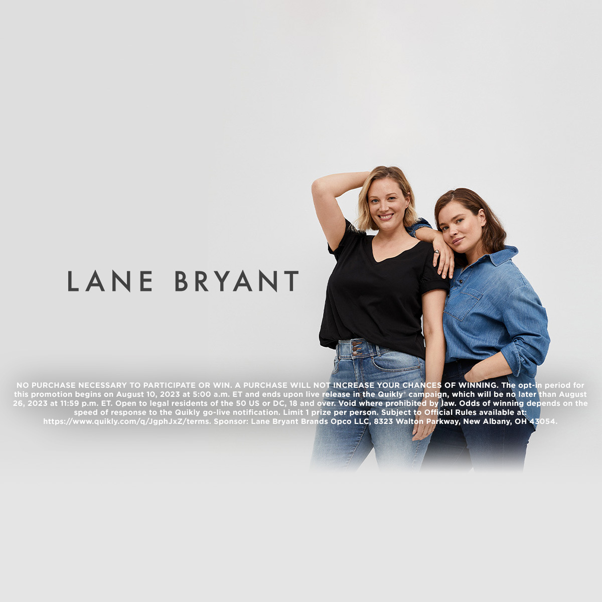 Lane Bryant: Storewide Shopping Spree